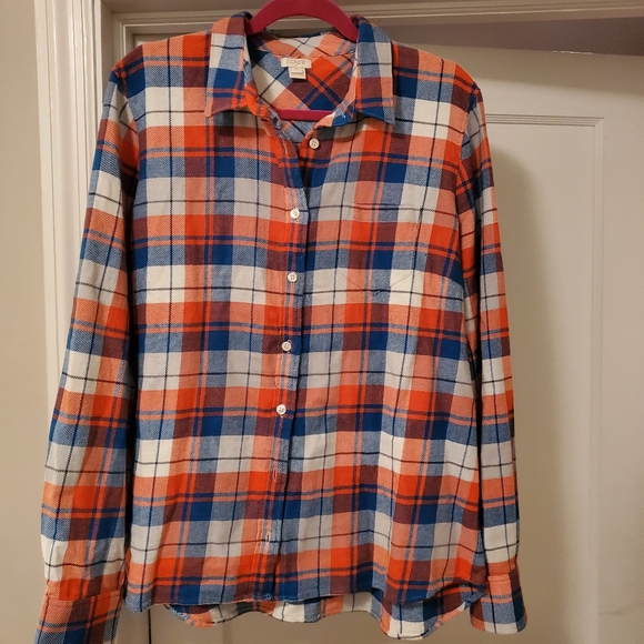 J. Crew | Shirts | J Crew Flannel Shirt | Poshmark